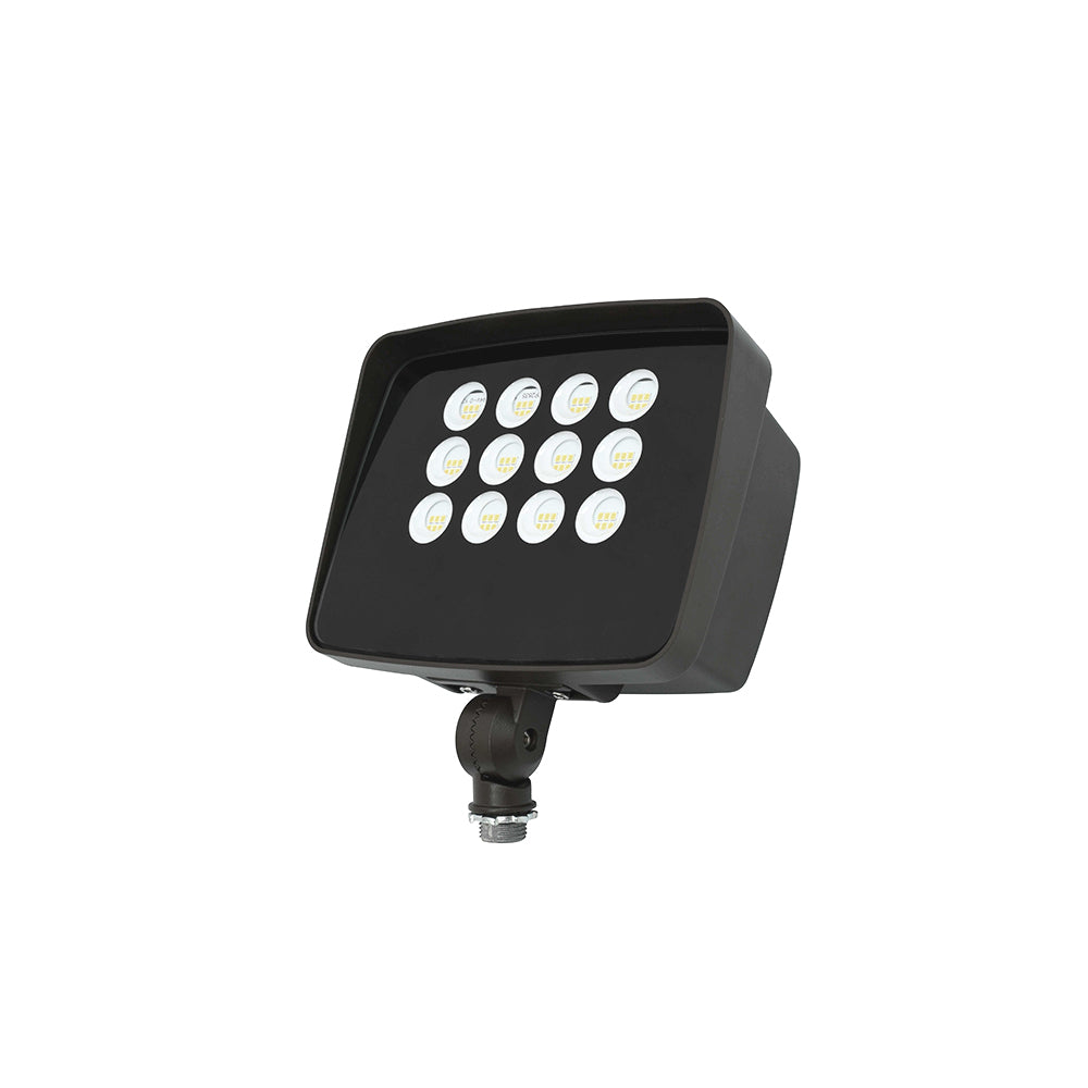 PowerFloodX Flood Light Series, 45W | Photocell | 4000K | Bronze ...